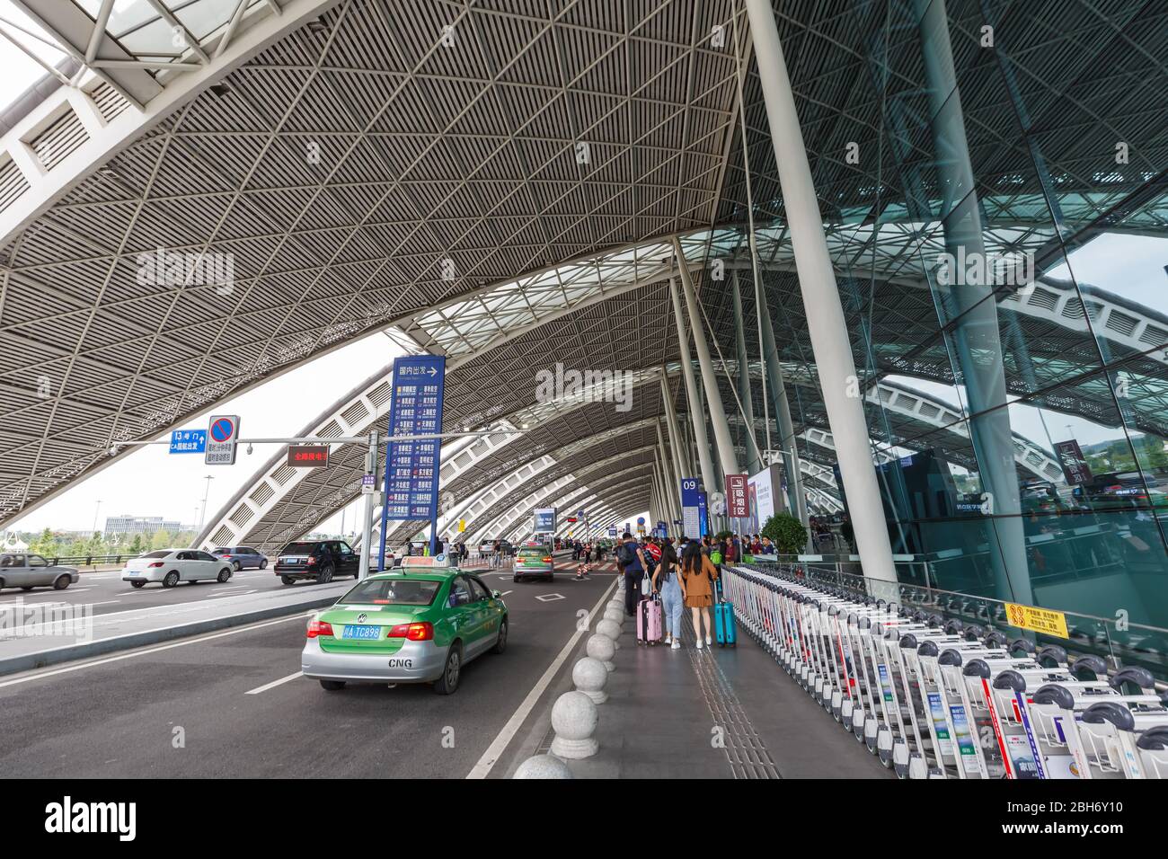 Chengdu, China – September 21, 2019: International Airport Terminal 2 ...