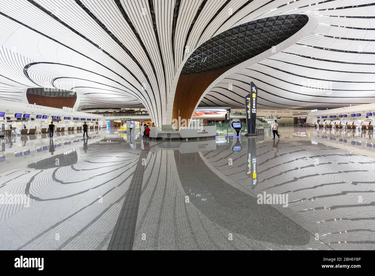 Beijing, China – September 30, 2019: Beijing Daxing New International ...