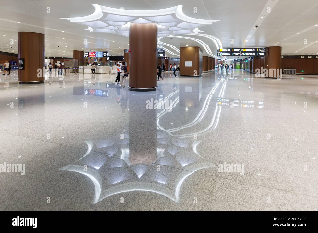 Beijing, China – September 30, 2019: Beijing Daxing New International ...