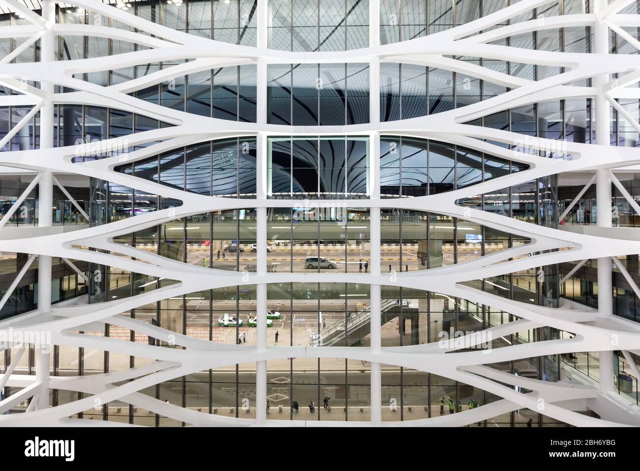 Beijing, China – September 30, 2019: Beijing Daxing New International ...