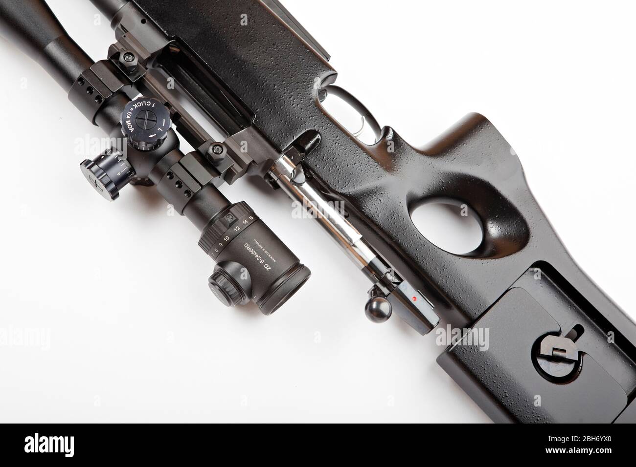 Sniper rifle CZ 750 S1M1, Meopta riflescope, sniperscope. Production of small arms in Ceska ...