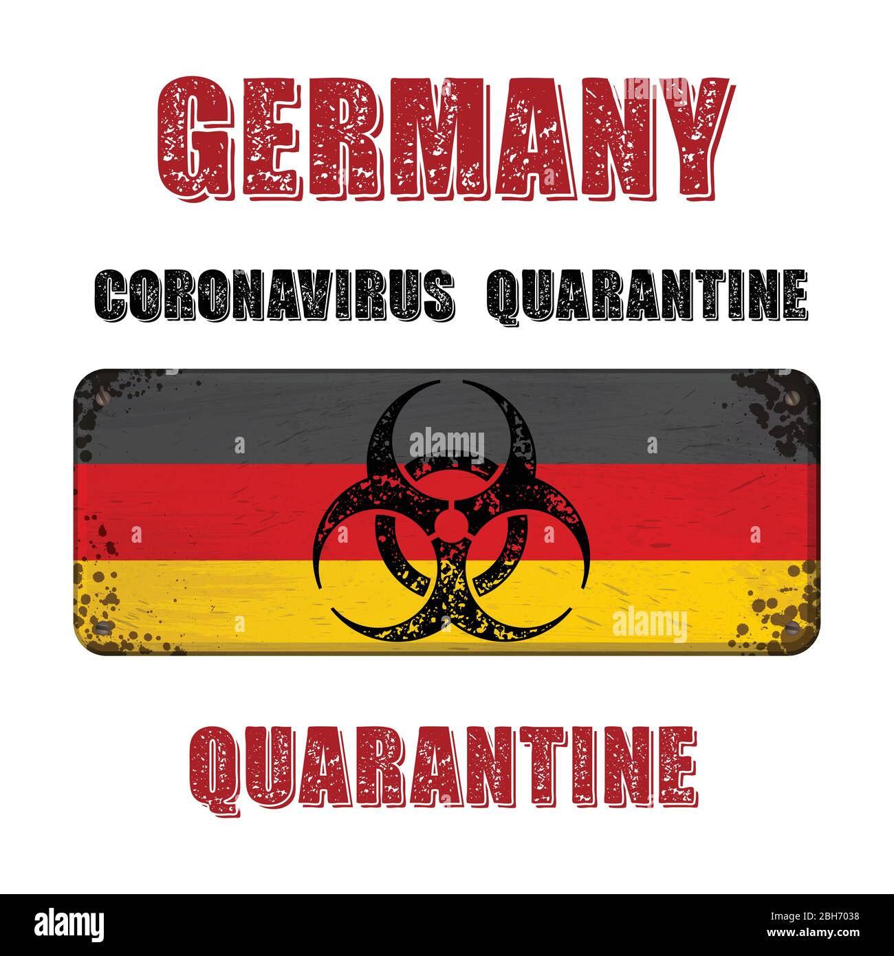 Welcome to germany Cut Out Stock Images & Pictures - Alamy