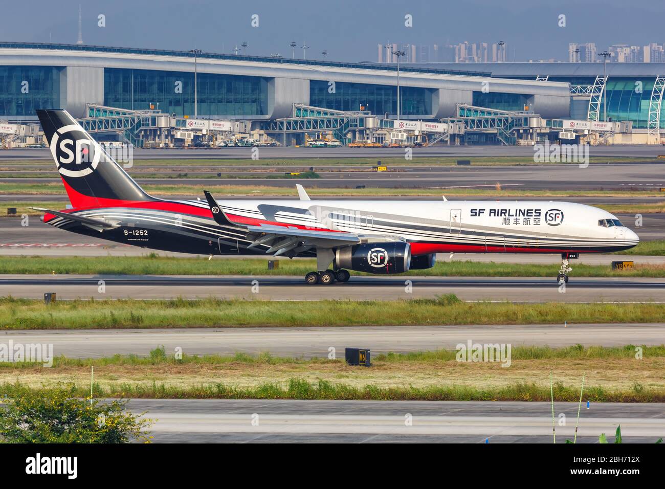 Guangzhou, China – September 25, 2019: SF Airlines Boeing 757-200F ...