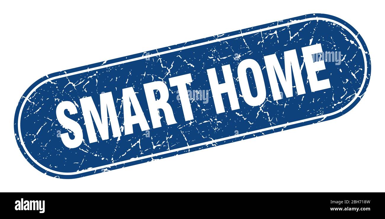 Smart home stamp square hi-res stock photography and images - Alamy