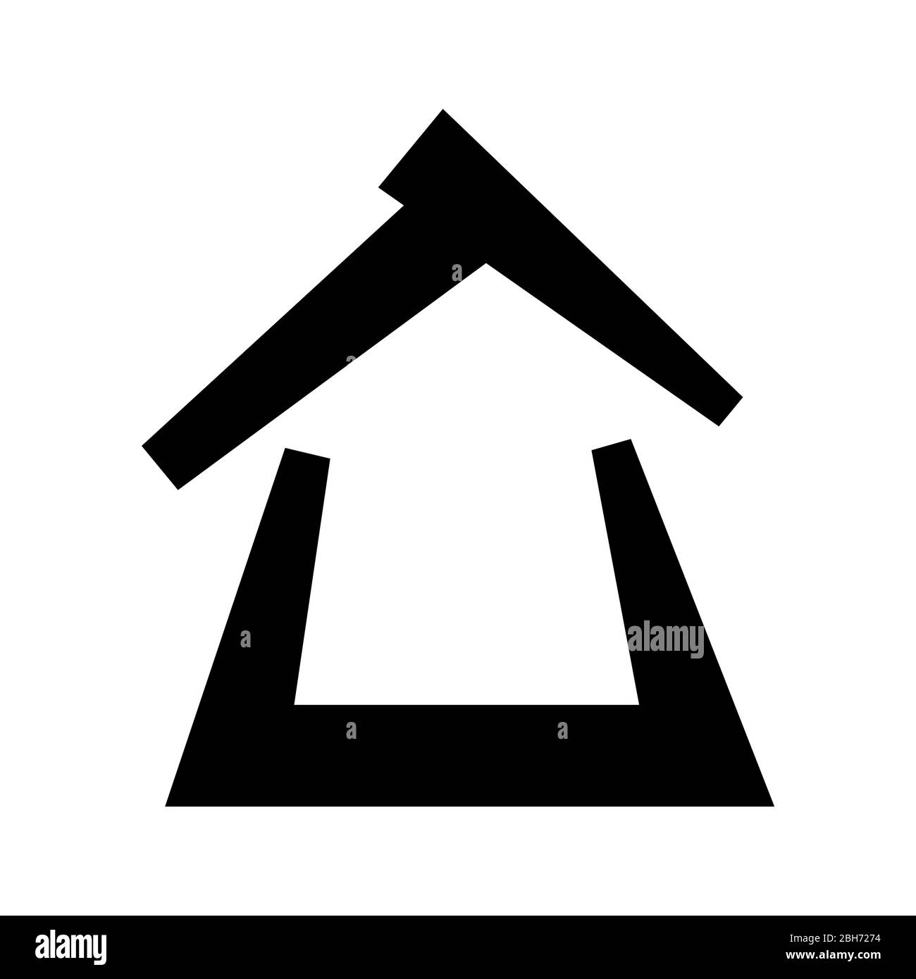 house vector graphic design illustration template Stock Vector Image ...