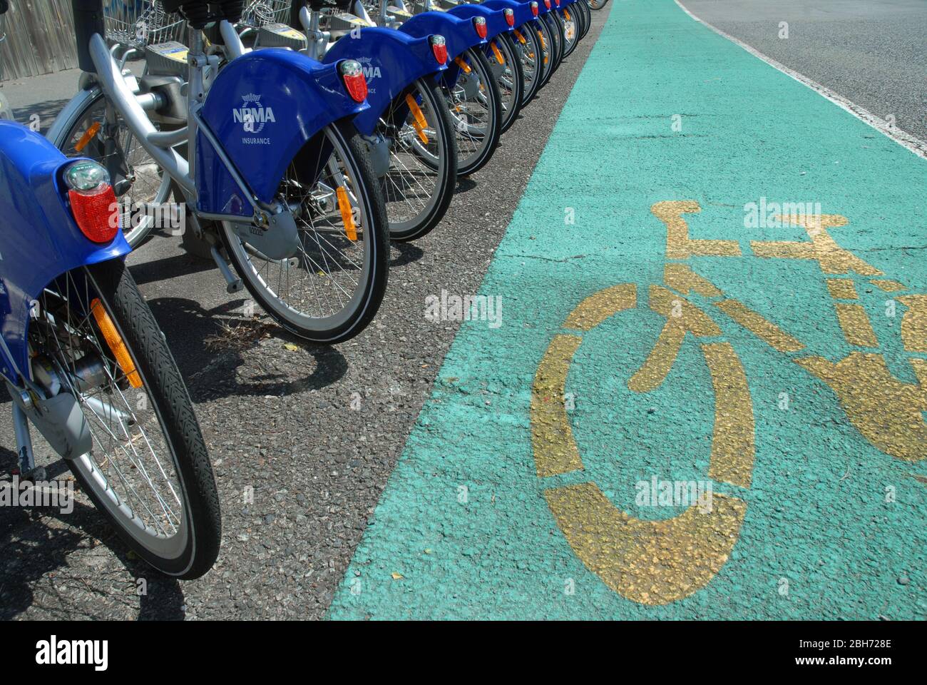 City Cycle Brisbane hire bike terminal, West End, Brisbane City ...