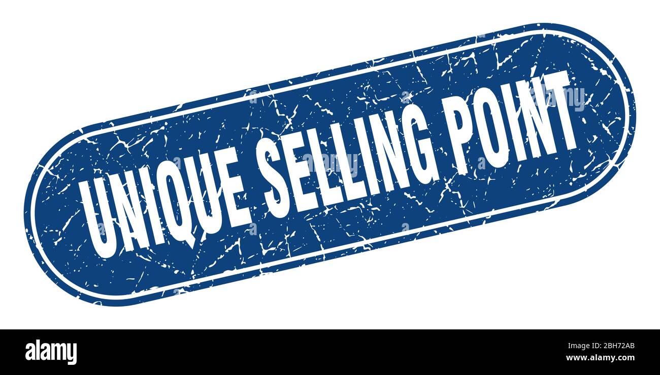 unique selling point sign. unique selling point grunge blue stamp ...