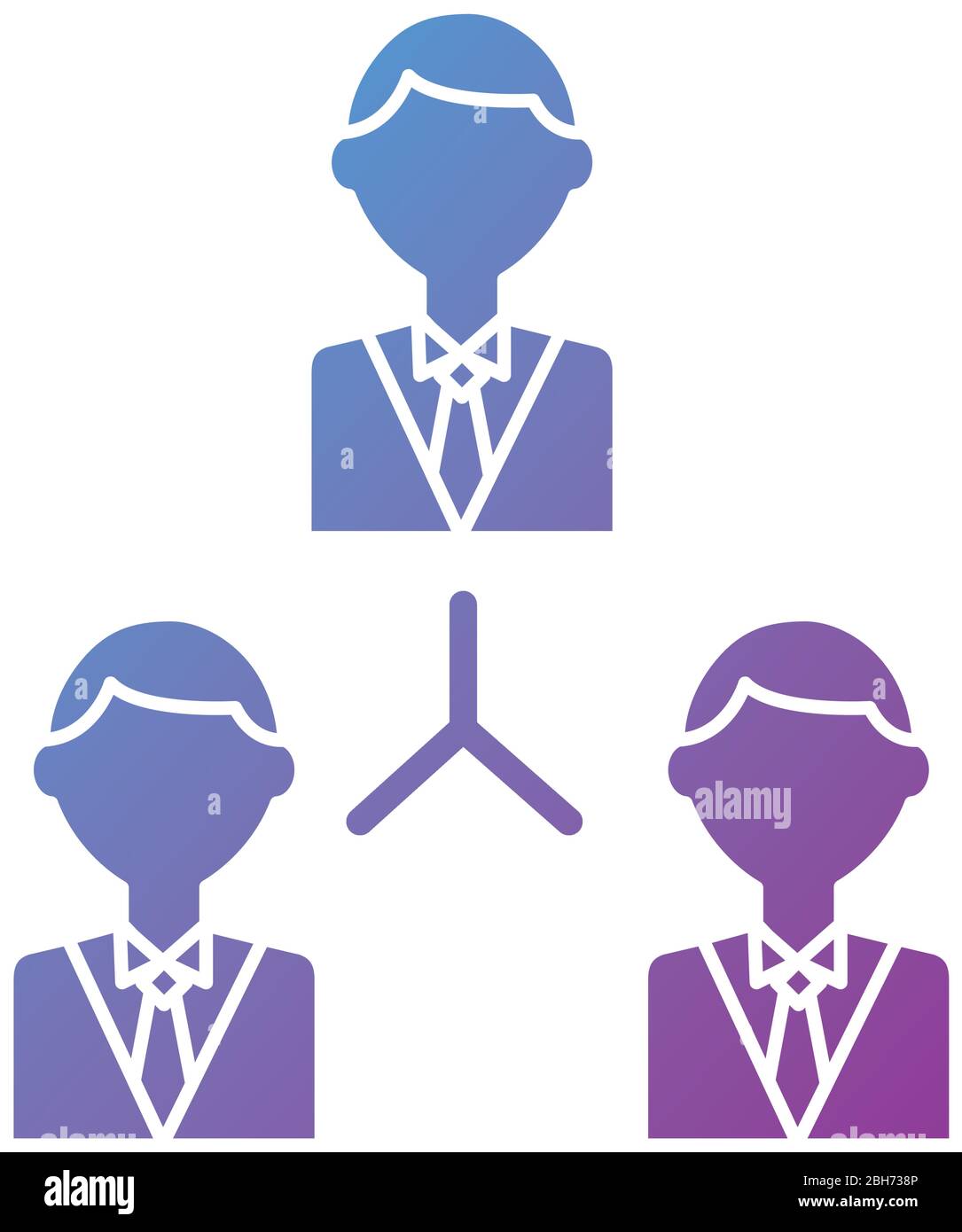 business people team silhouette style icon Stock Vector Image & Art - Alamy