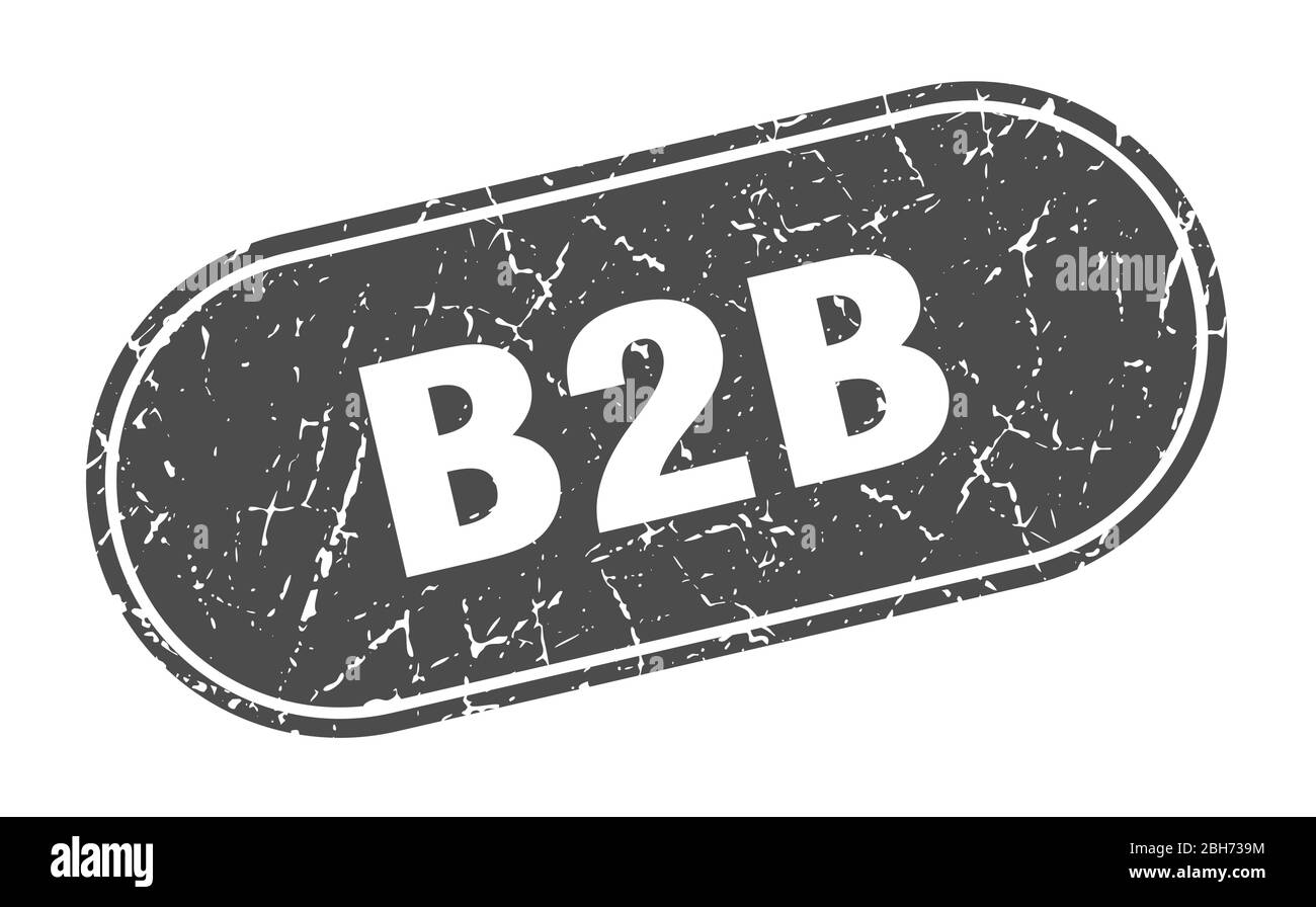 b2b sign. b2b grunge black stamp. Label Stock Vector Image & Art - Alamy