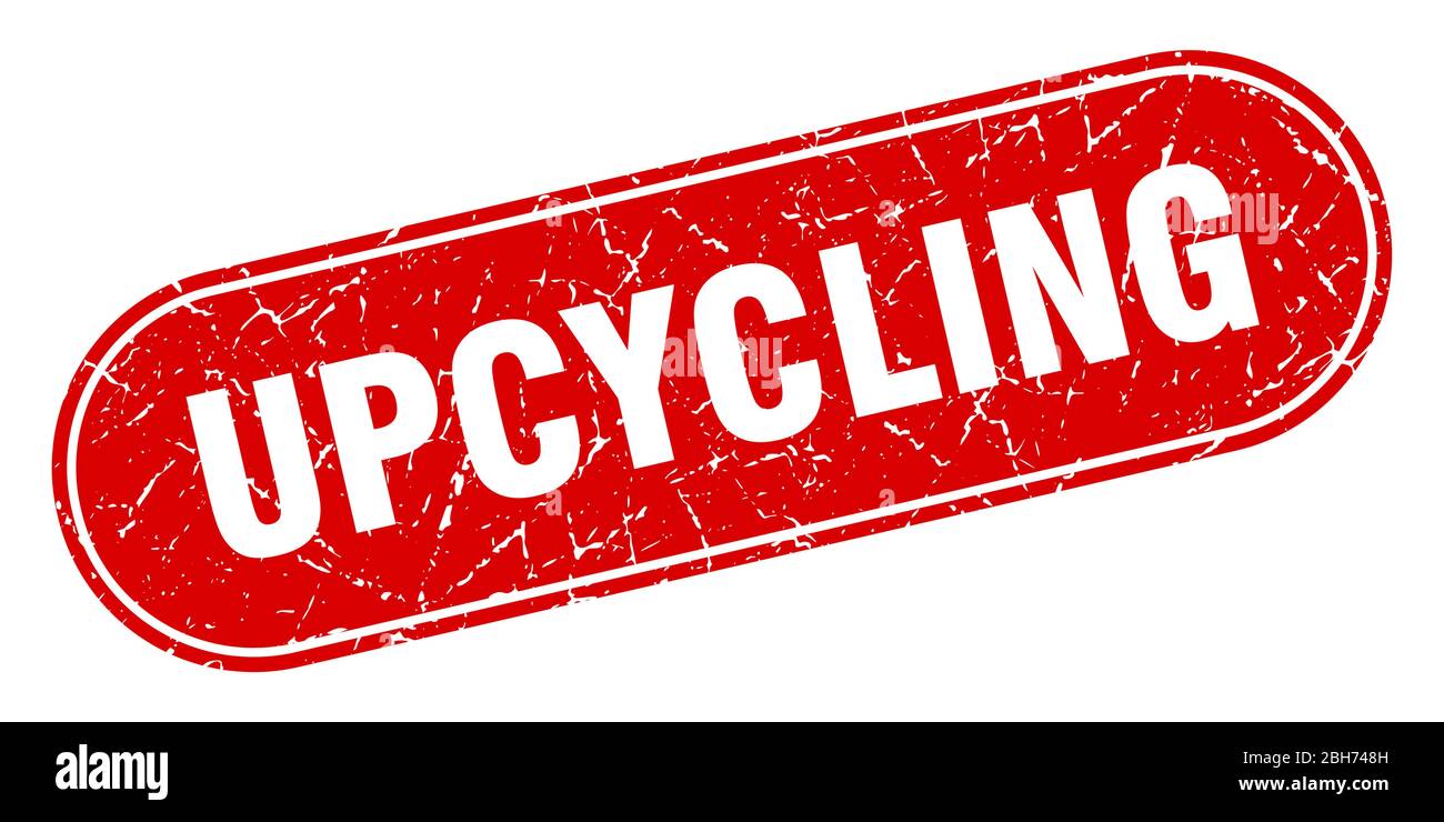 upcycling sign. upcycling grunge red stamp. Label Stock Vector Image ...