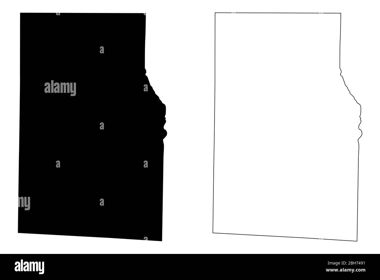 Map of cairo georgia hi-res stock photography and images - Alamy