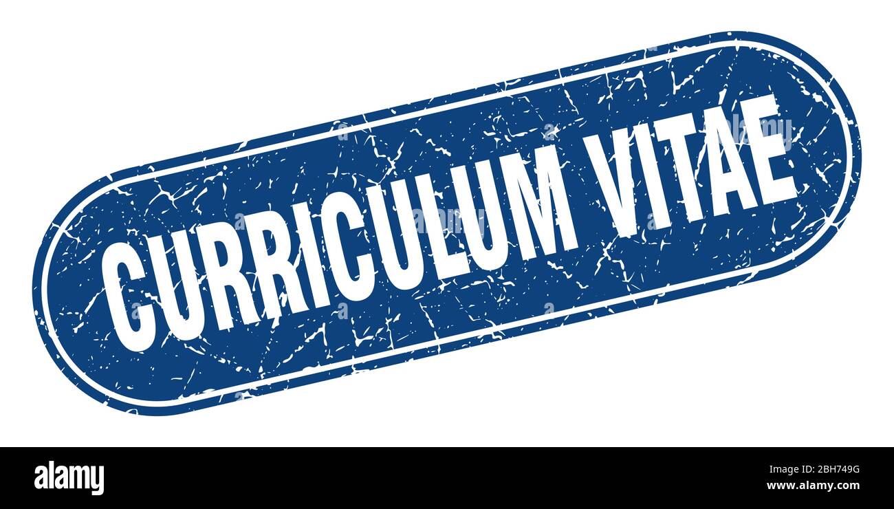 Curriculum vitae rubber stamp Cut Out Stock Images & Pictures - Alamy