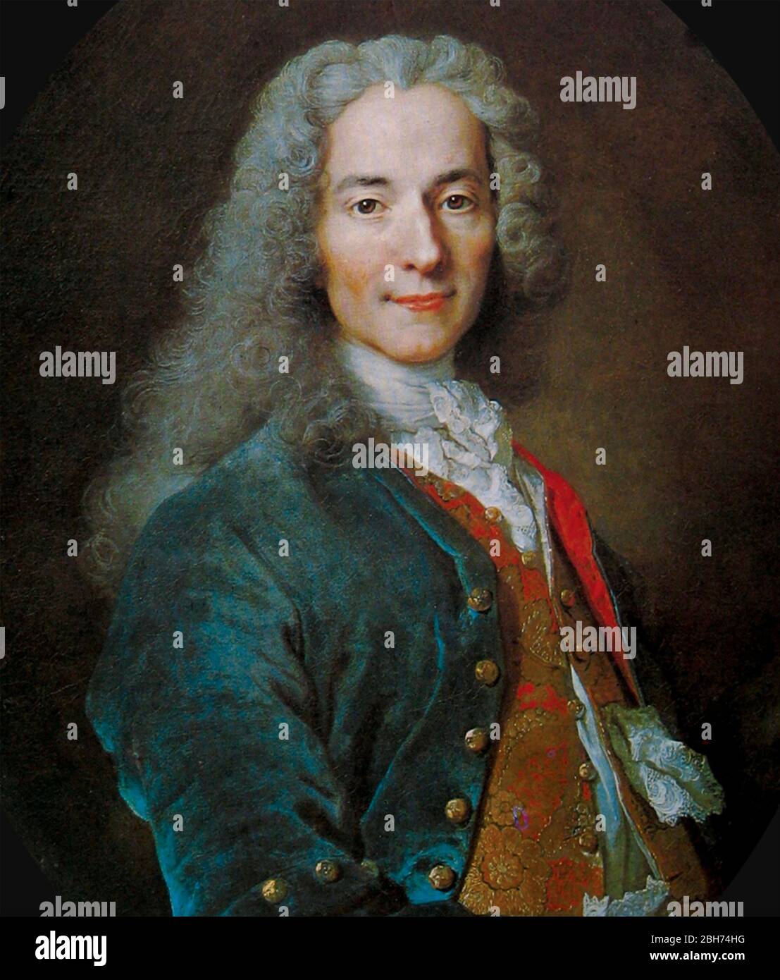 VOLTAIRE (1694-1778) French writer,historian, pamphleteer,philosopher Stock Photo - Alamy