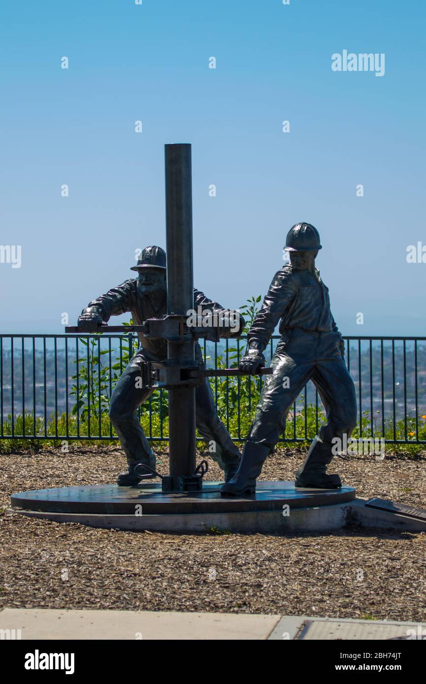 Oil Derrick Sculpture