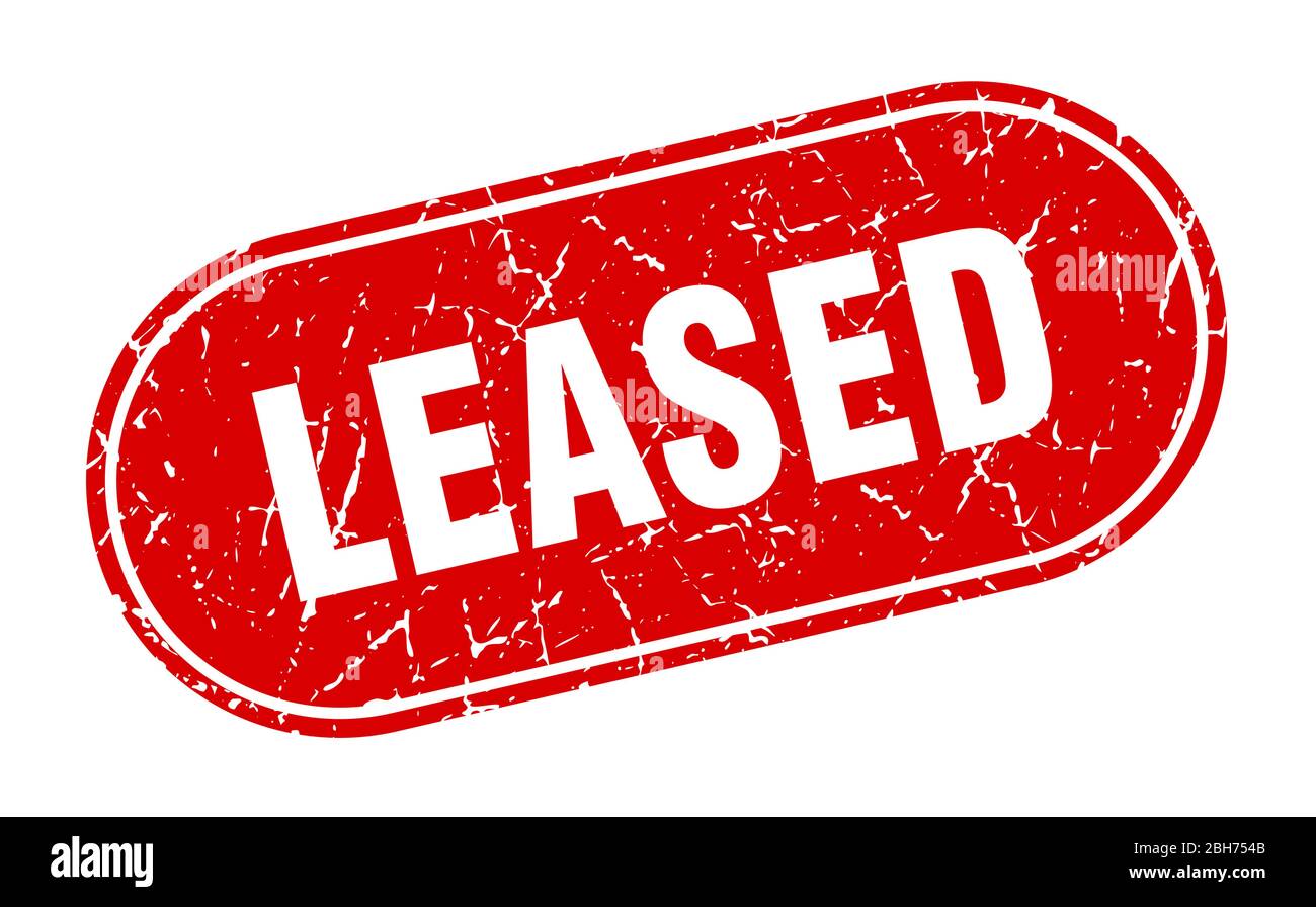 Leased sign Stock Vector Images - Alamy