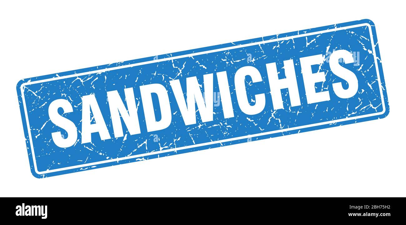 Sandwiches stamp hi-res stock photography and images - Alamy