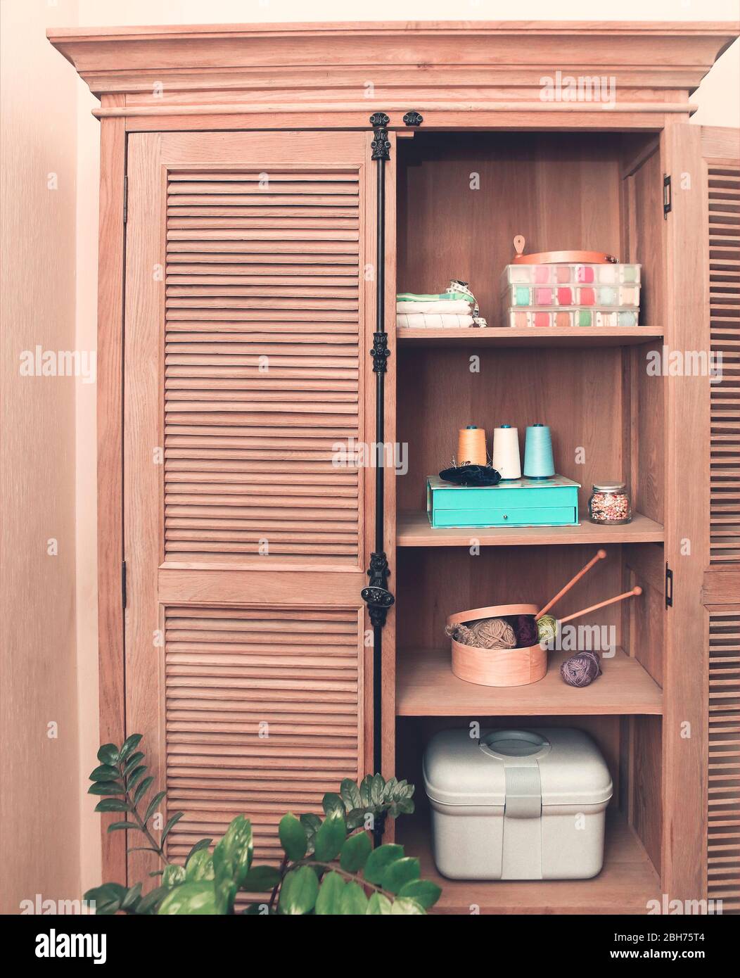 Wooden Tool Cupboard High Resolution Stock Photography and Images - Alamy