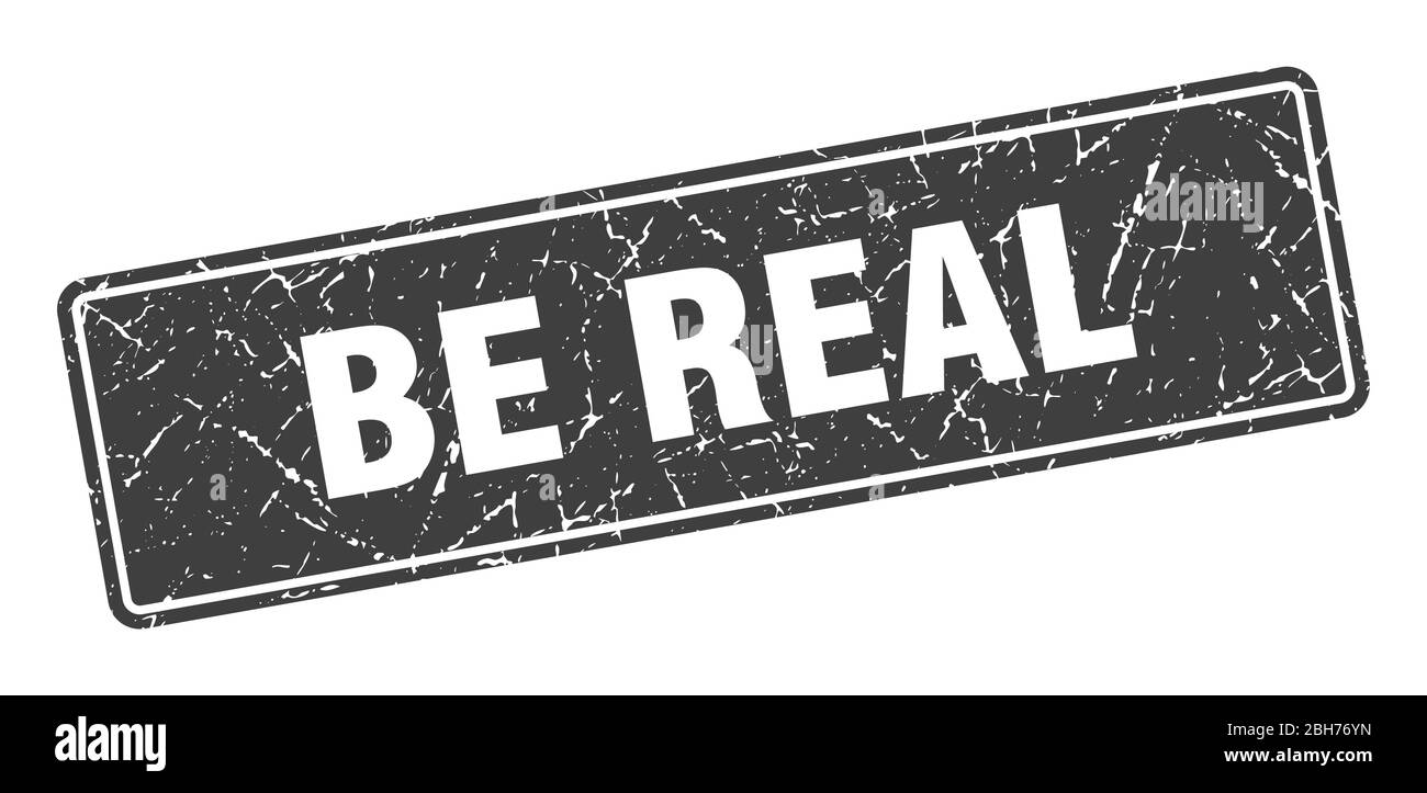 be real stamp. be real vintage black label. Sign Stock Vector Image ...