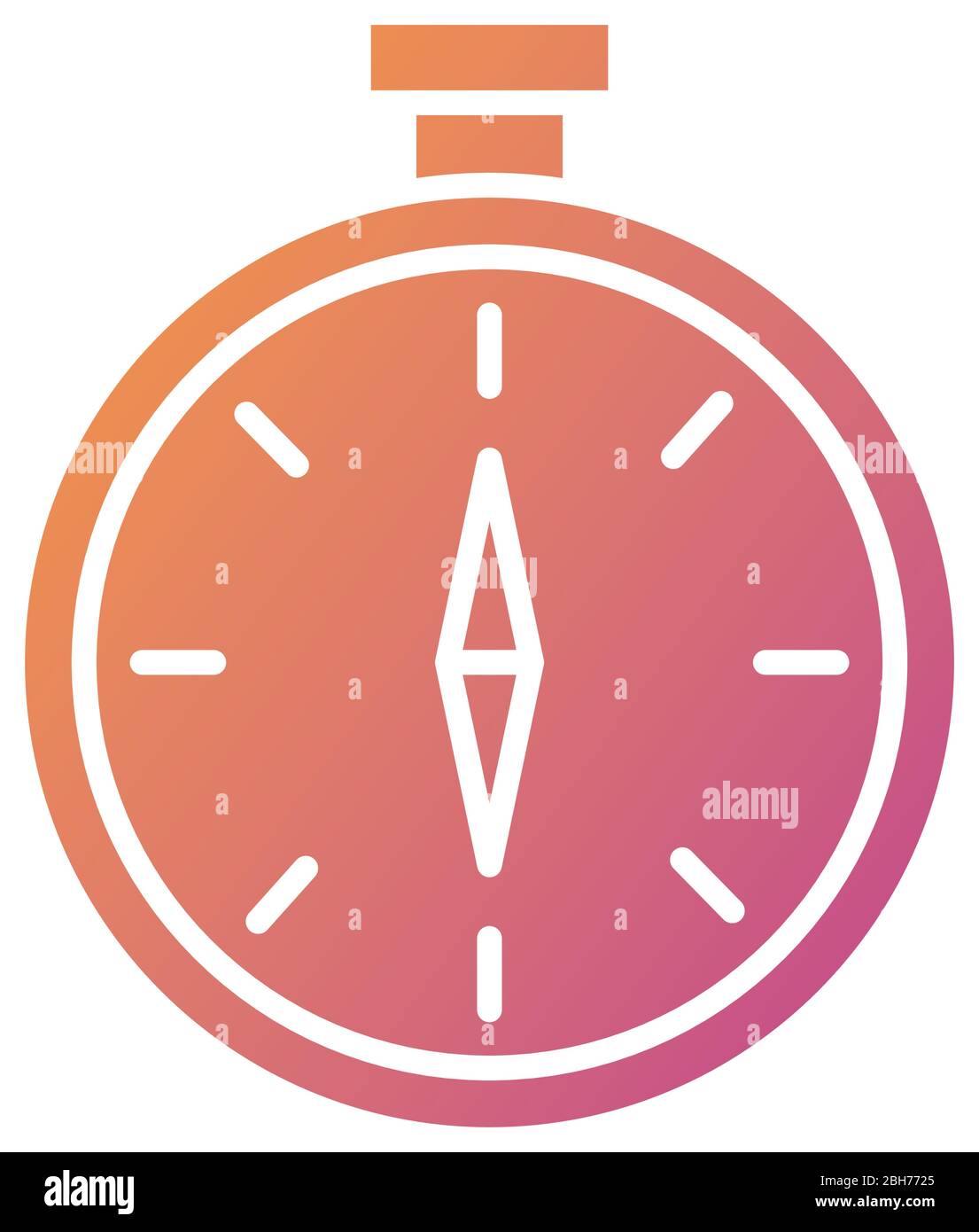 Silhouette chronometer Cut Out Stock Images & Pictures - Alamy