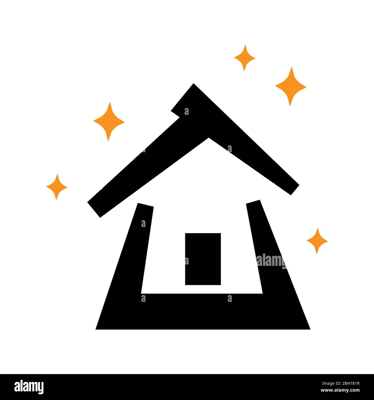 house vector graphic design illustration template Stock Vector Image ...