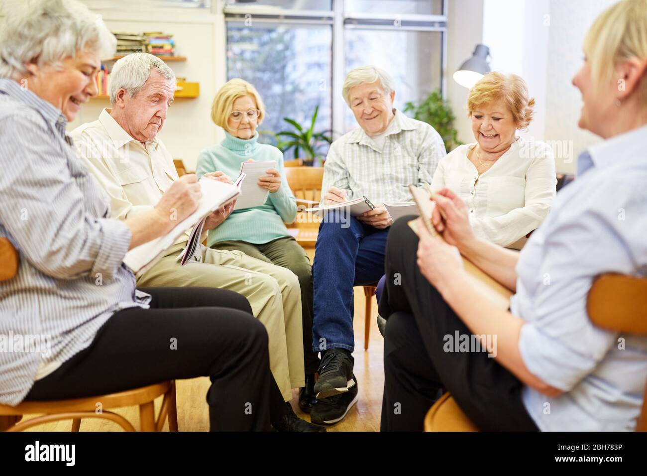 Elderly Group Therapy