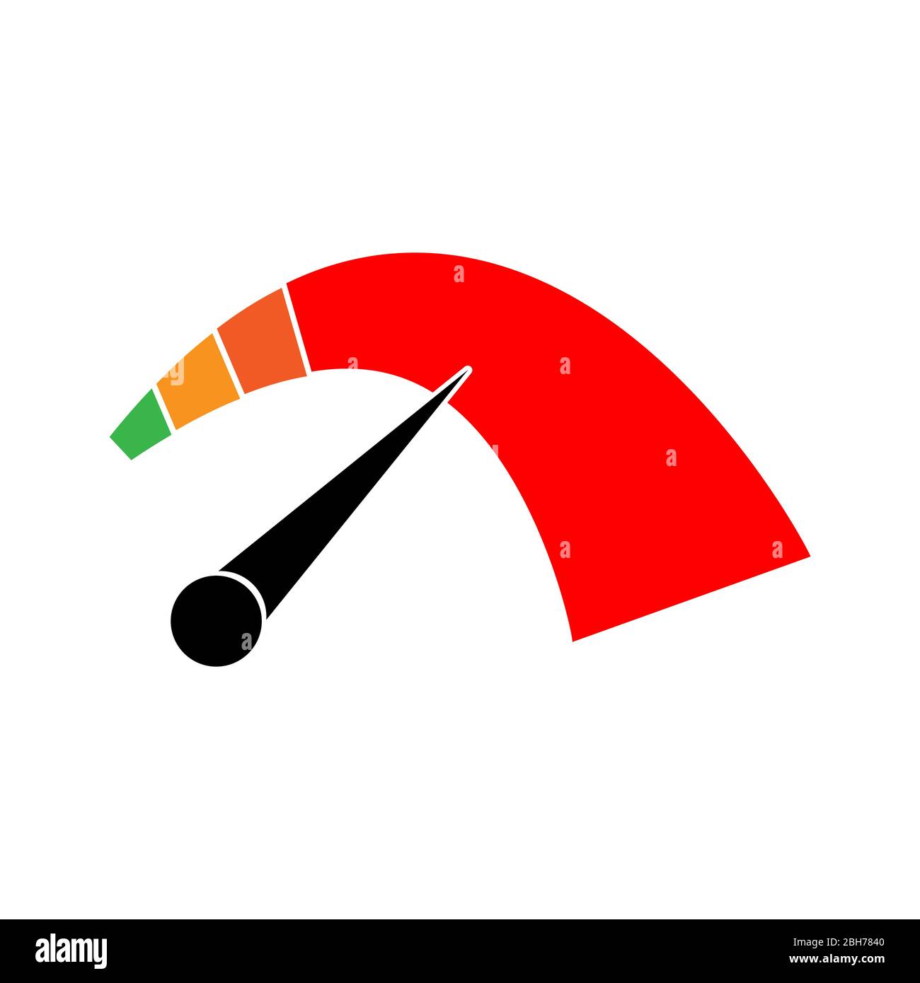 speedometer vector graphic design illustration template Stock Vector ...