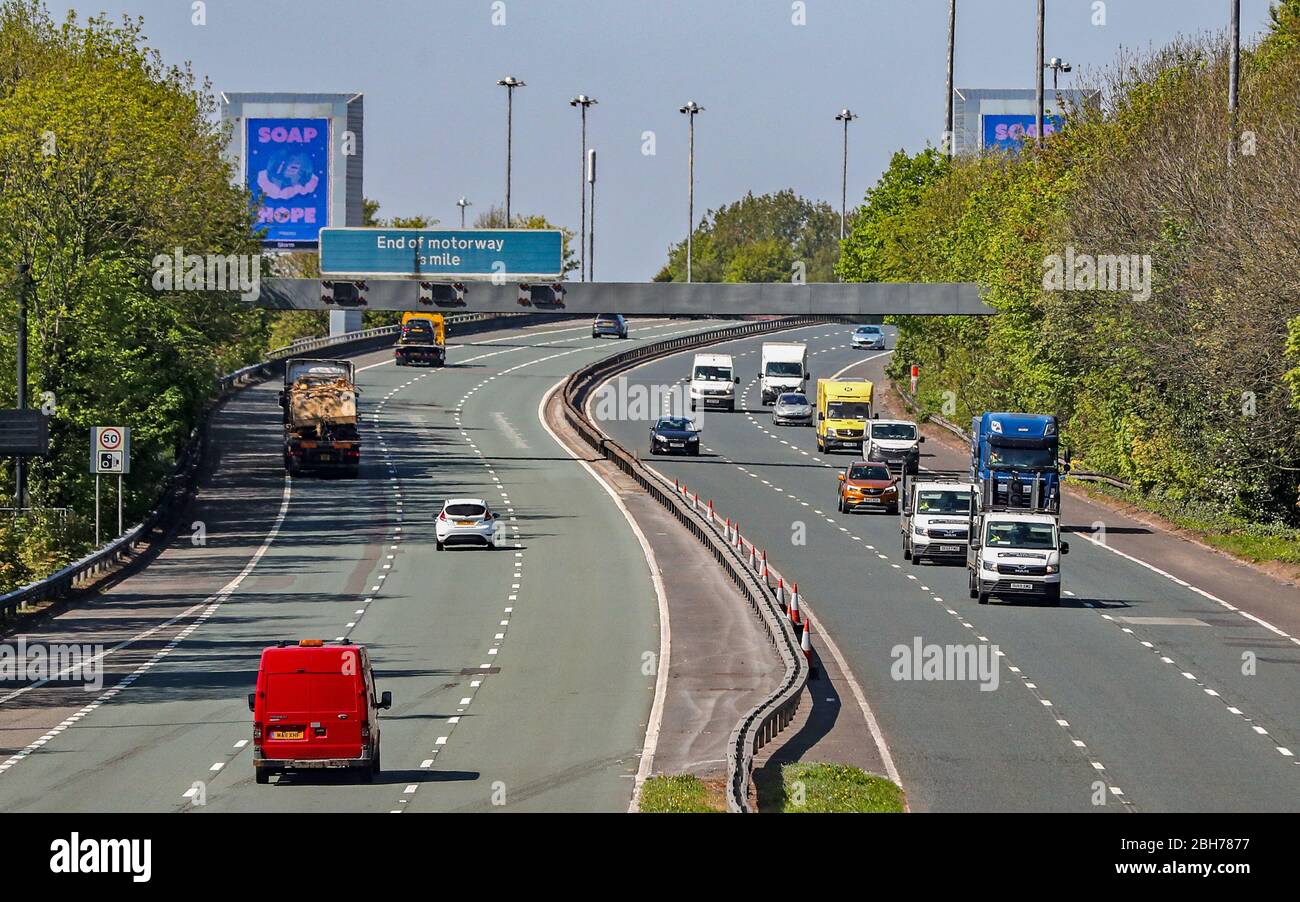 Vehicles travelling along m62 hi-res stock photography and images - Alamy