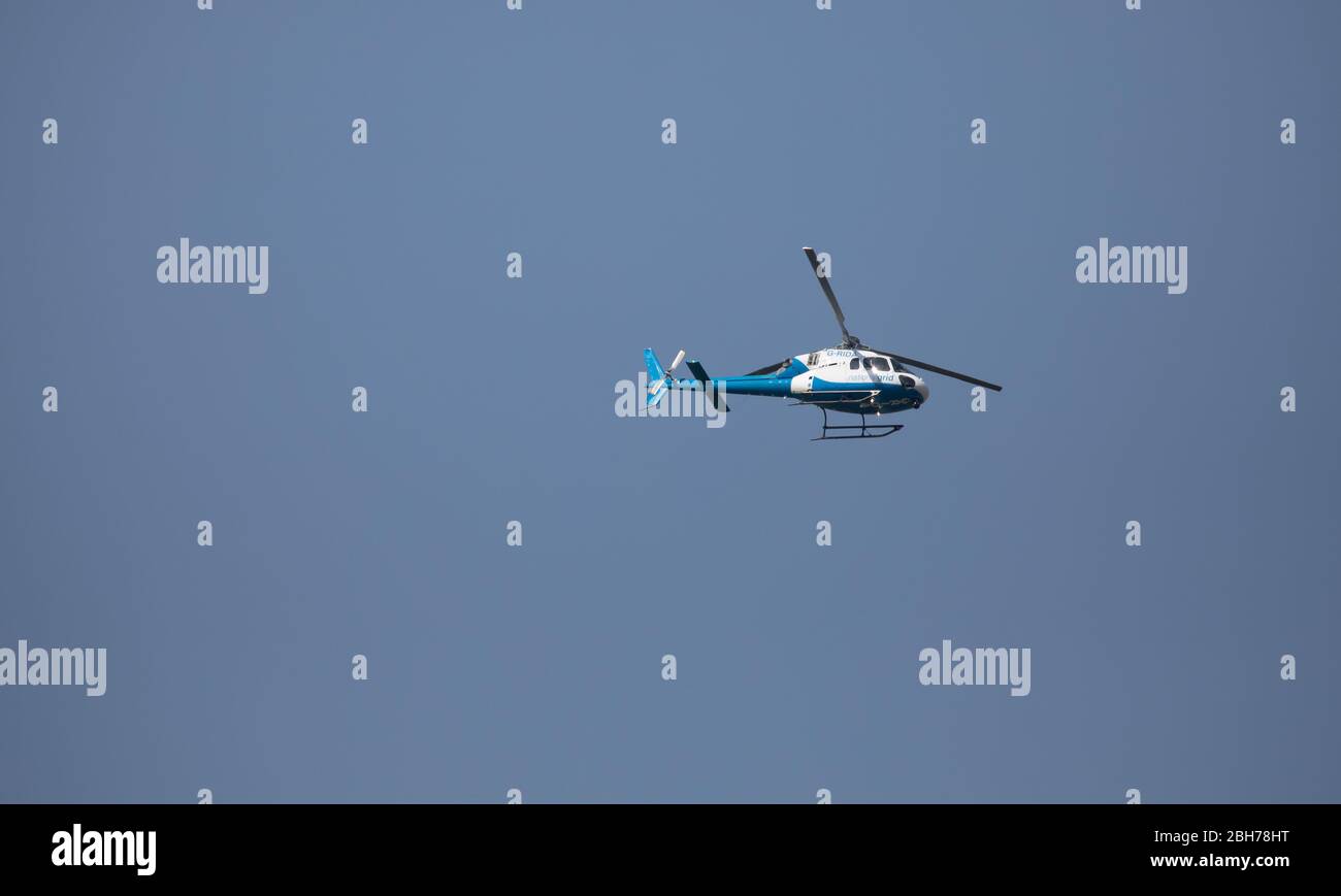 Biggin Hill,Kent,UK,24th April 2020,National Grid, Airbus Helicopter ...