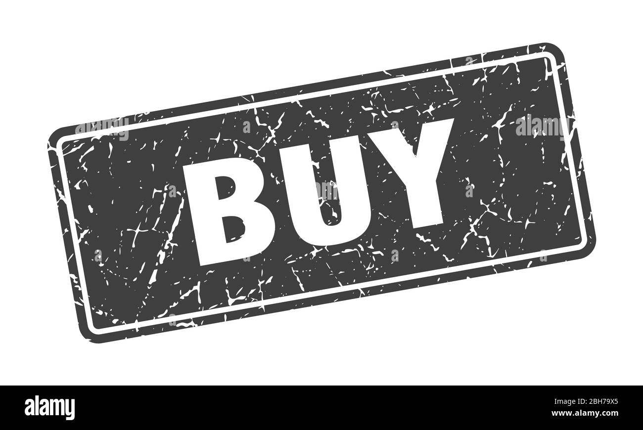buy stamp. buy vintage black label. Sign Stock Vector Image & Art - Alamy