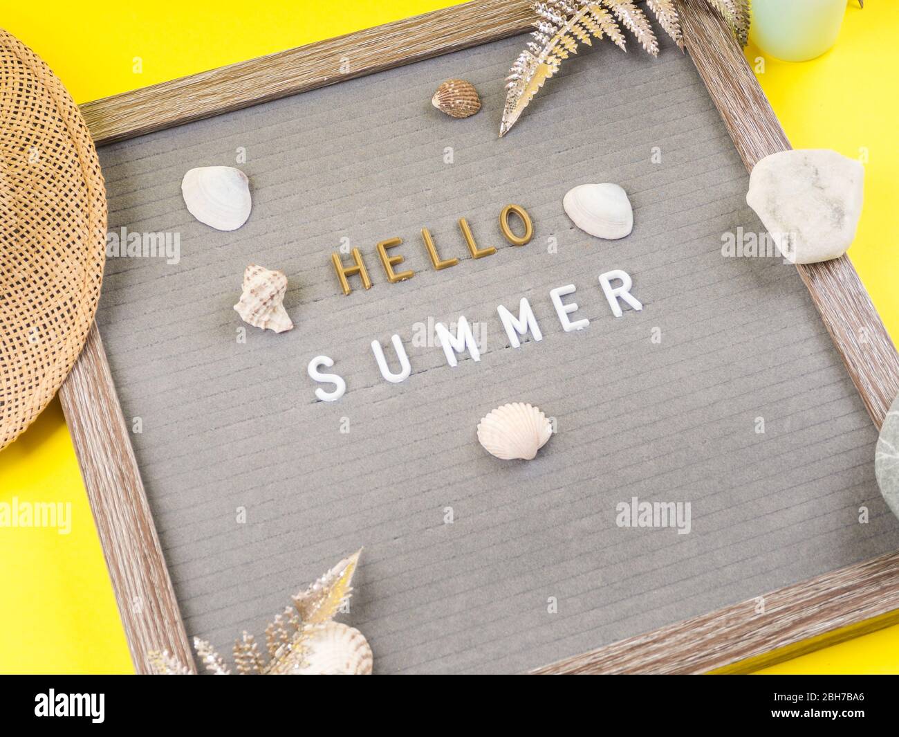 Hello Summer High Resolution Stock Photography and Images - Alamy