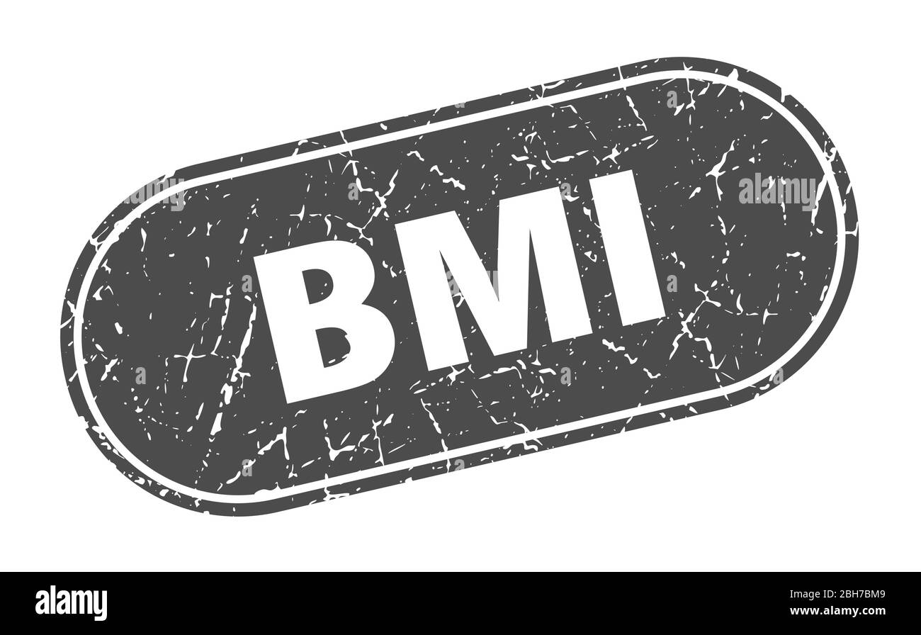 bmi sign. bmi grunge black stamp. Label Stock Vector Image & Art - Alamy