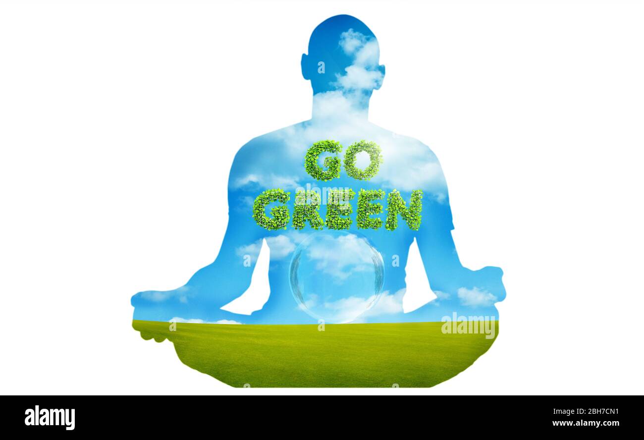 Go green call for global sustainable development to save the planet ...