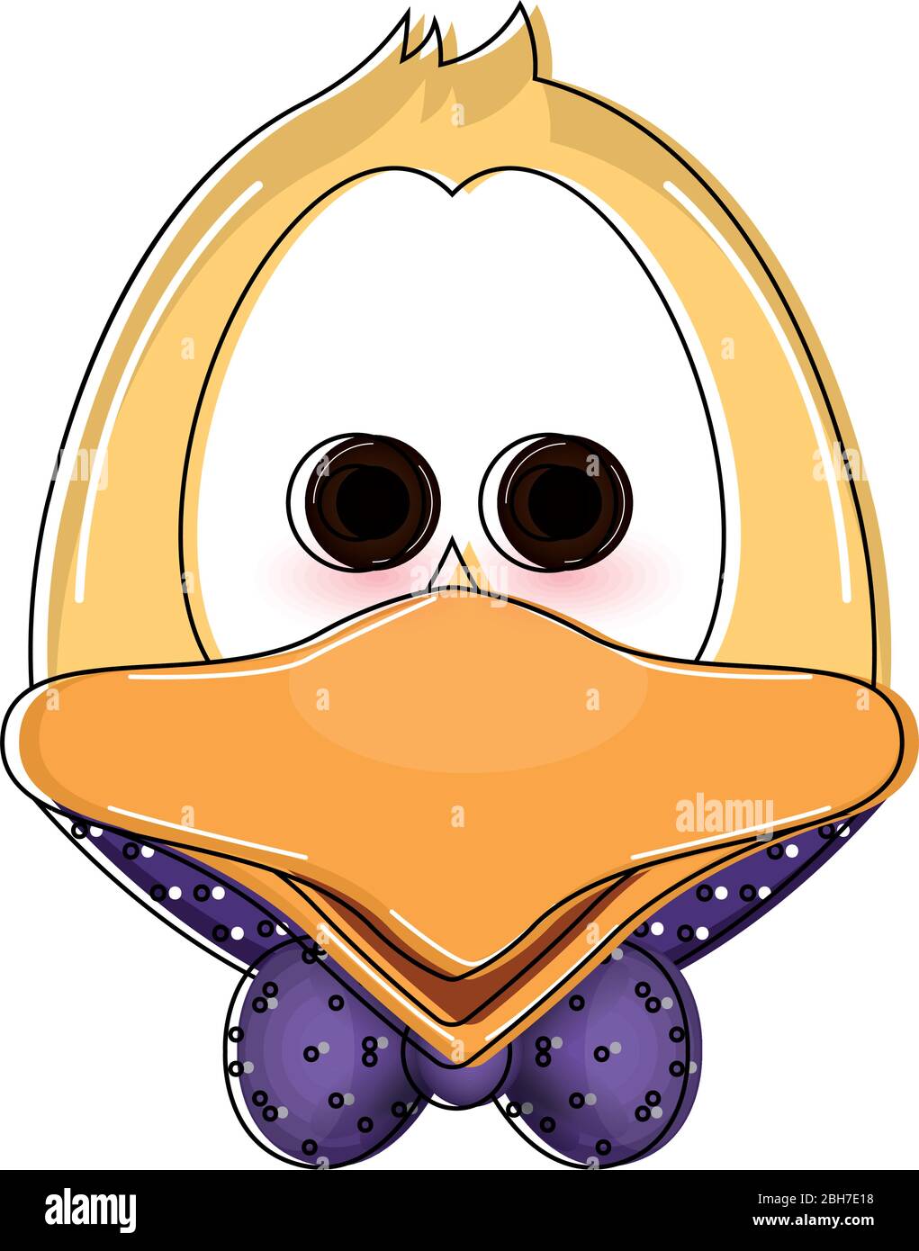 Isolated cute duckling cartoon Stock Vector Image & Art - Alamy