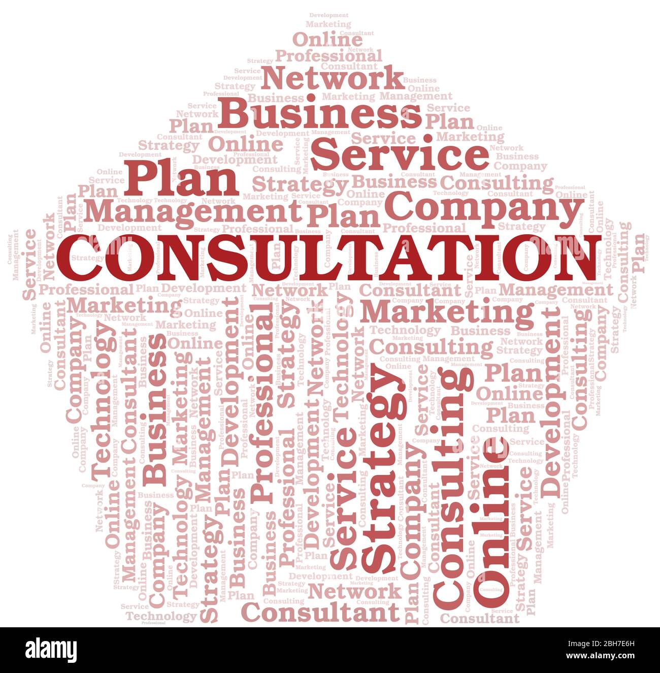 Consulting word cloud illustration tag Cut Out Stock Images & Pictures ...