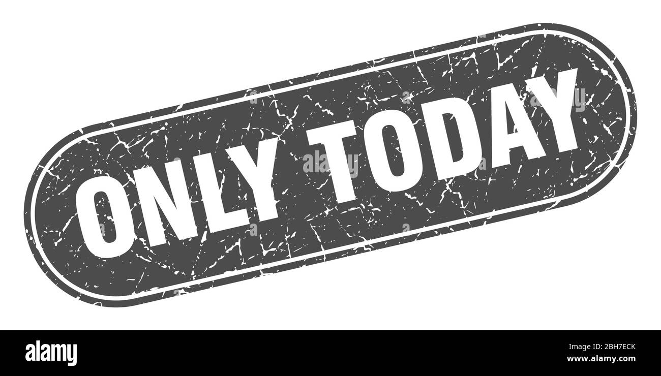 Only today badge Black and White Stock Photos & Images - Alamy
