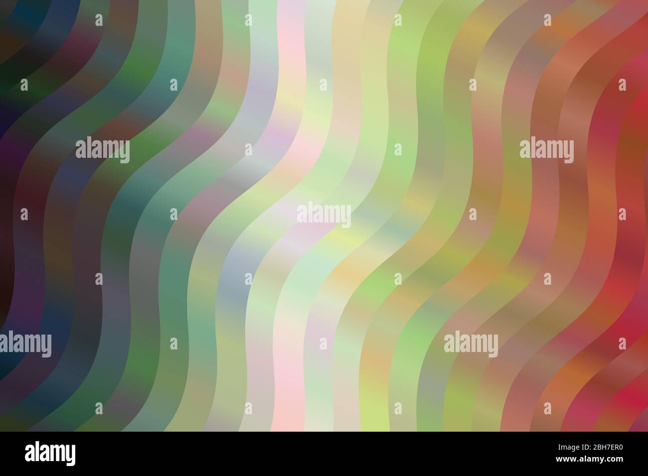 Green and red waves vector background Stock Vector Image & Art - Alamy