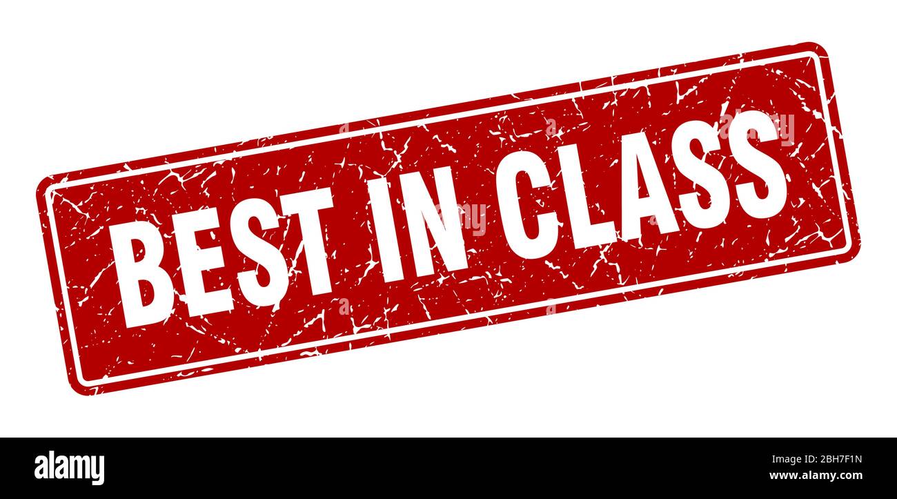 best in class stamp. best in class vintage red label. Sign Stock Vector ...