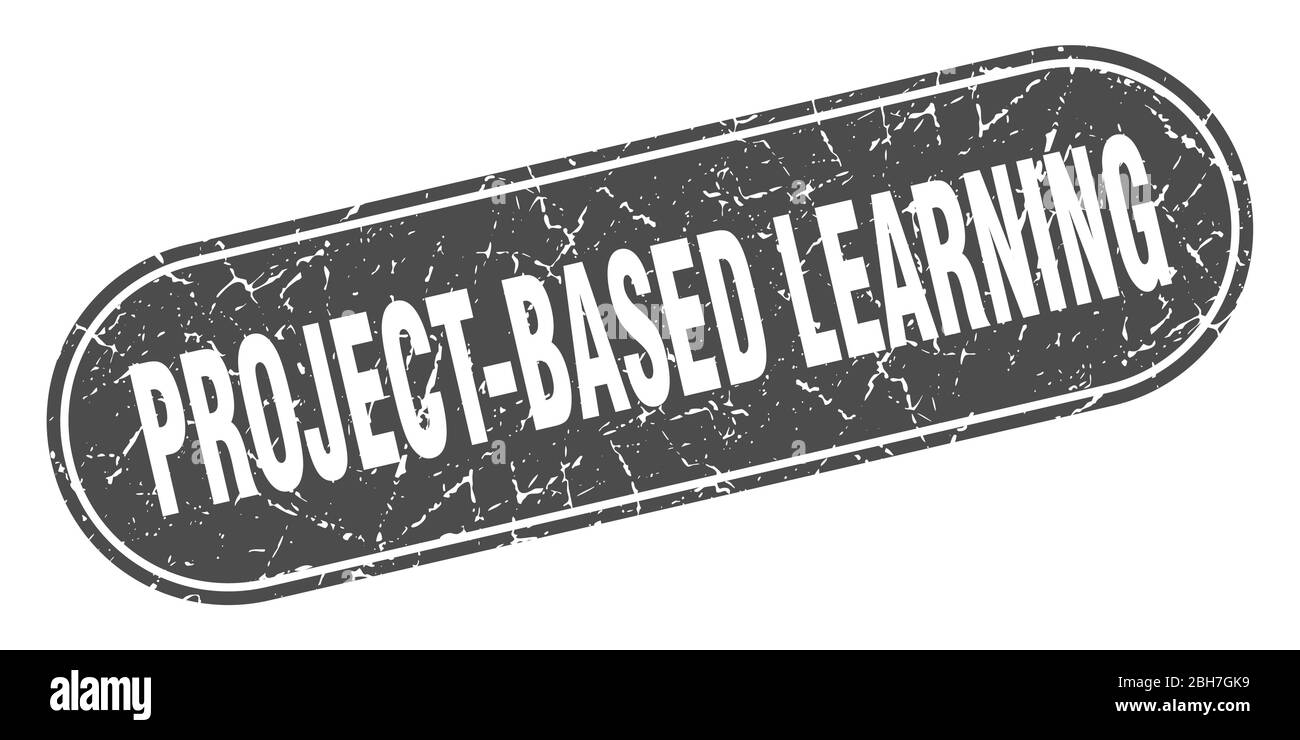 project-based learning sign. project-based learning grunge black stamp ...