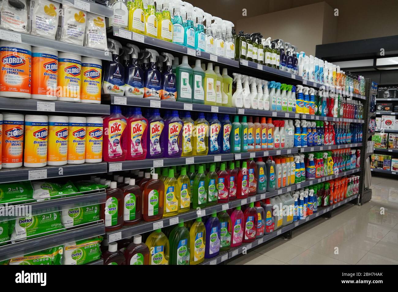 Bleach supermarket hi-res stock photography and images - Alamy