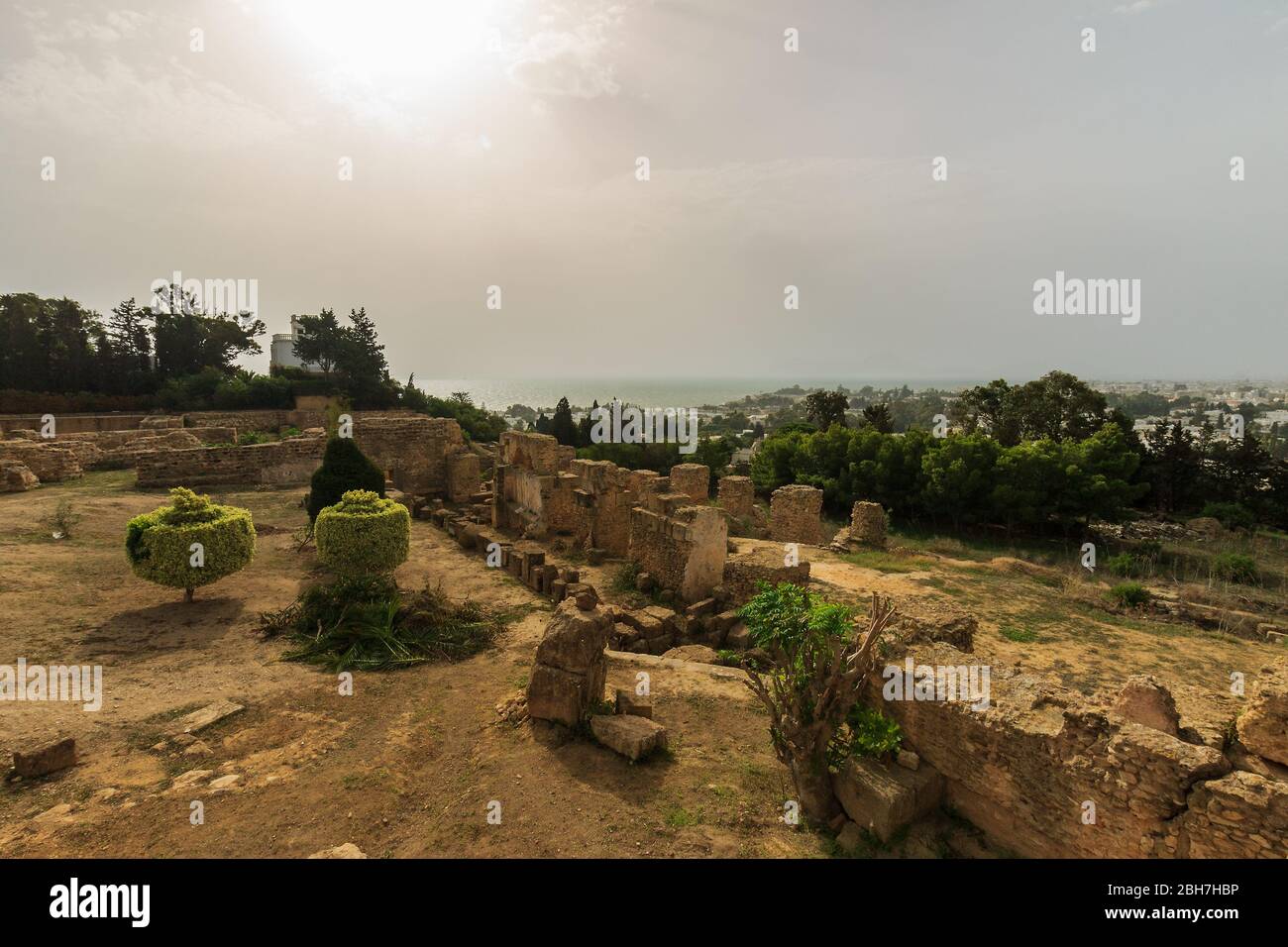 Panorama of carthage hi-res stock photography and images - Alamy