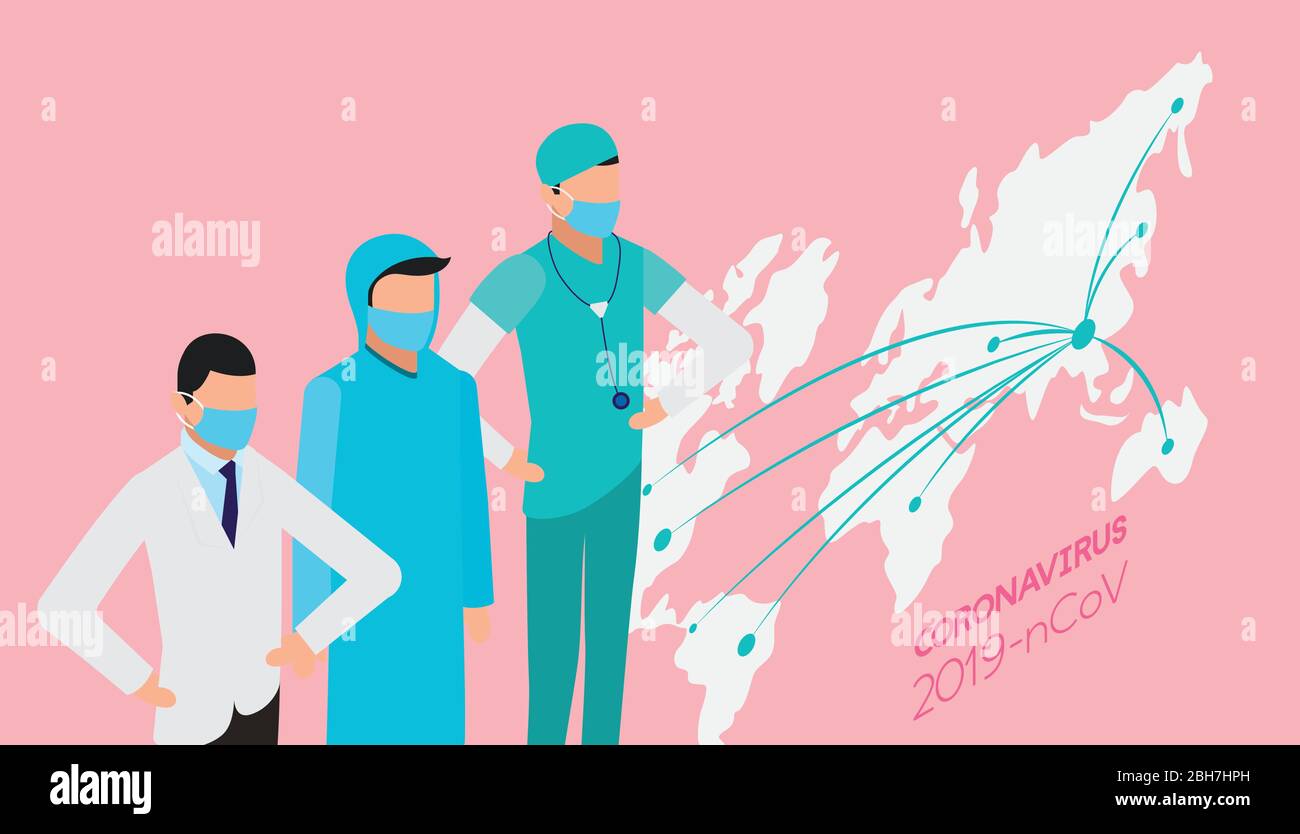 World planet medical using face hi-res stock photography and images - Alamy