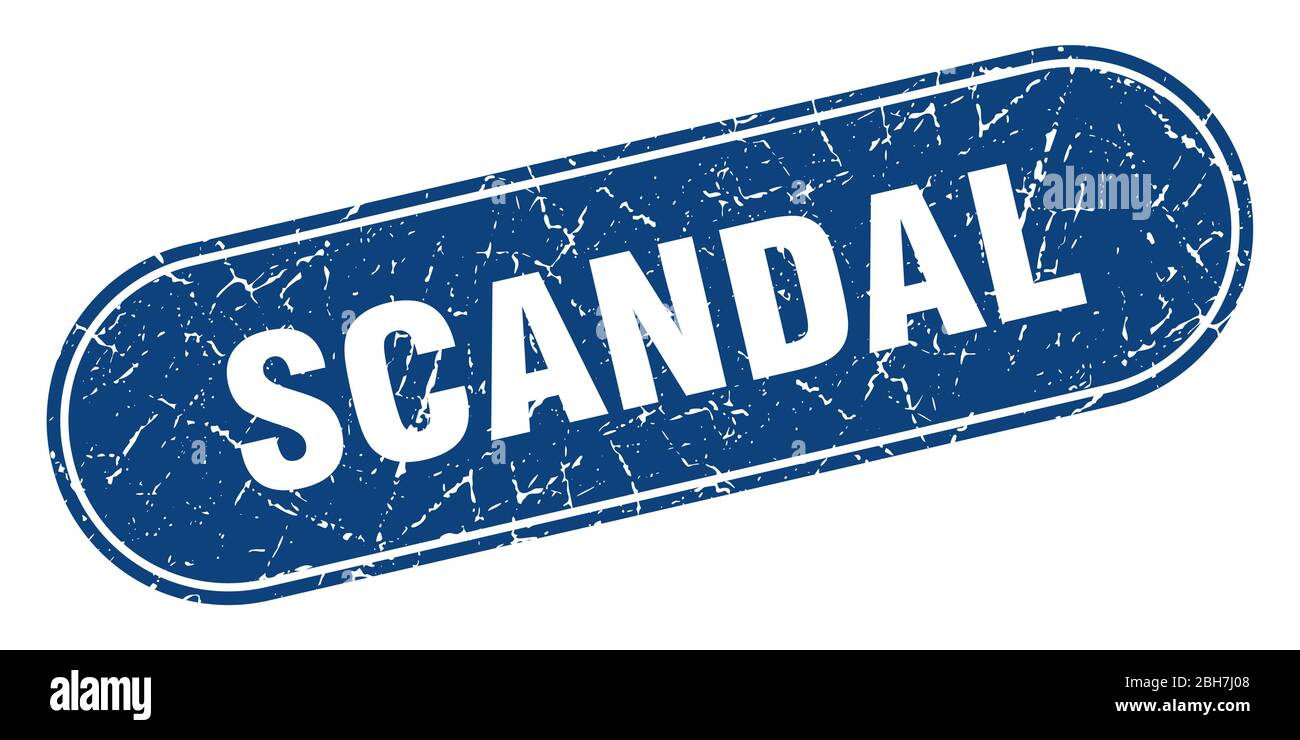 Scandal stamp sign seal hi-res stock photography and images - Alamy