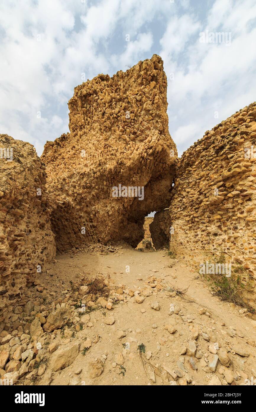 Ancient ruins of baths at tunisia, Carthage. Anthony terms Stock Photo ...
