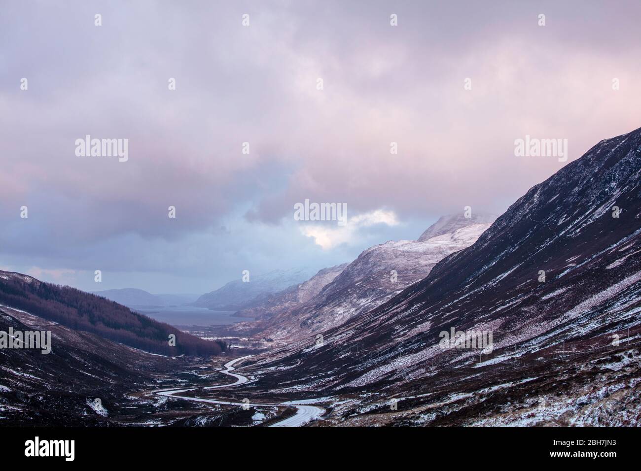 Kinlochewe winter hi-res stock photography and images - Alamy