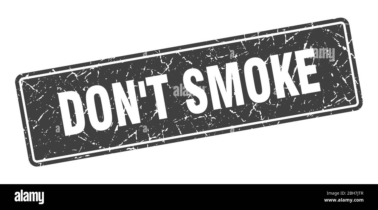 don't smoke stamp. don't smoke vintage black label. Sign Stock Vector ...