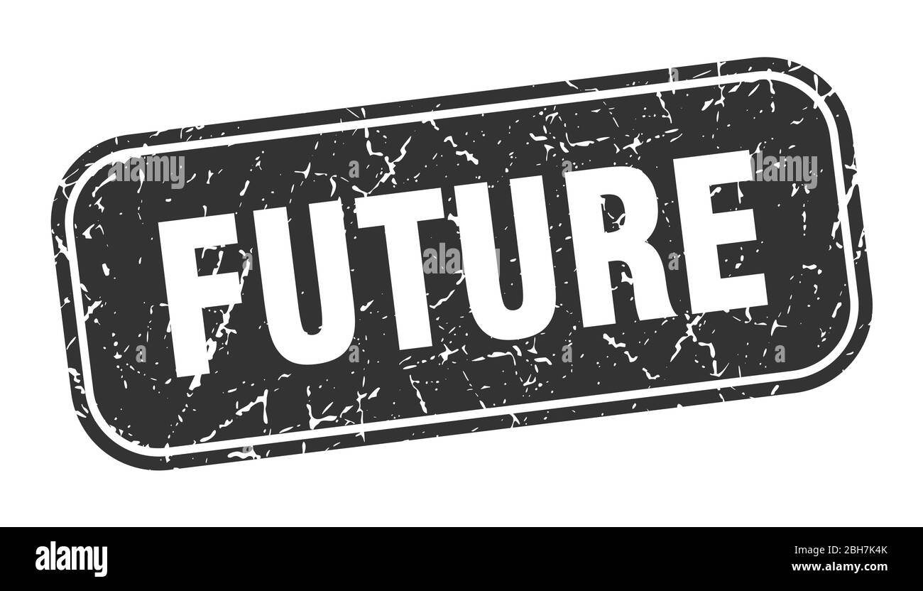 future stamp. future square grungy black sign Stock Vector Image & Art ...