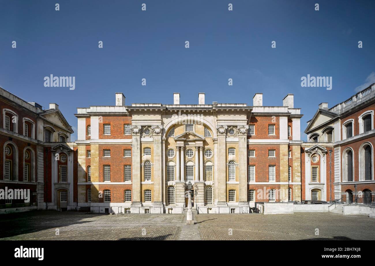 King William Court. Old Royal Naval College, London, United Kingdom ...