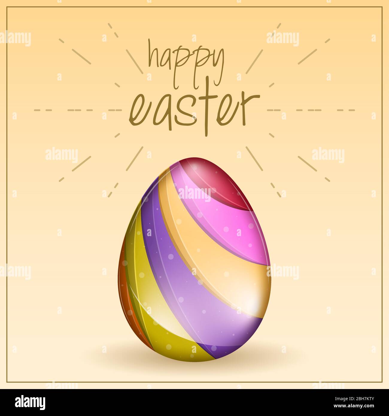 Happy easter poster Stock Vector Image & Art - Alamy