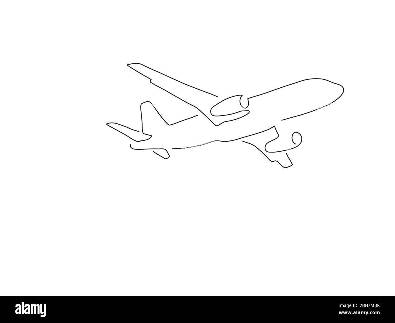 Transport line drawing, vector illustration design Stock Vector Image ...