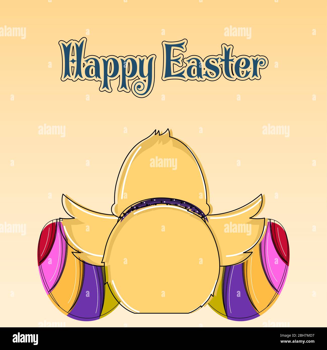 Happy easter poster Stock Vector Image & Art - Alamy
